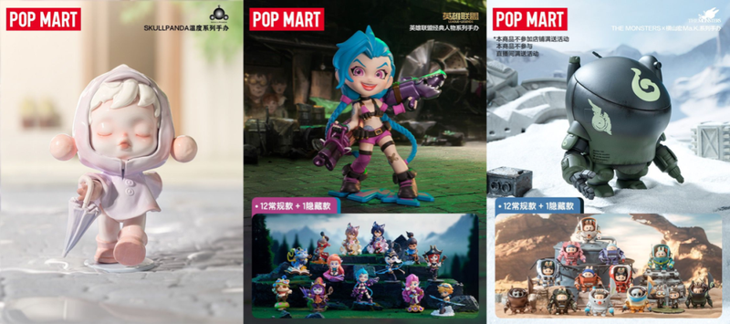 4月IP衍生榜：泡泡玛特持续领跑，影视剧IP手办杀出重围-蓝鲸财经
